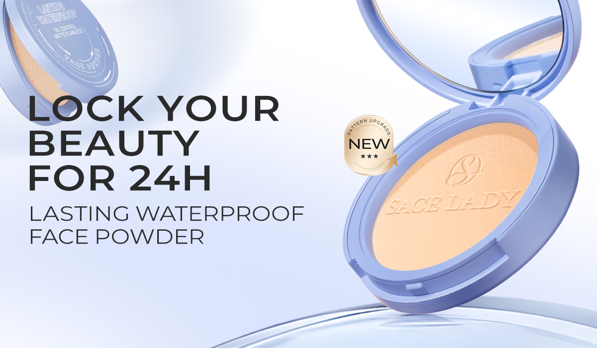 SACE LADY Face Powder Lasting Waterproof Oil Control Matte Flawless ...