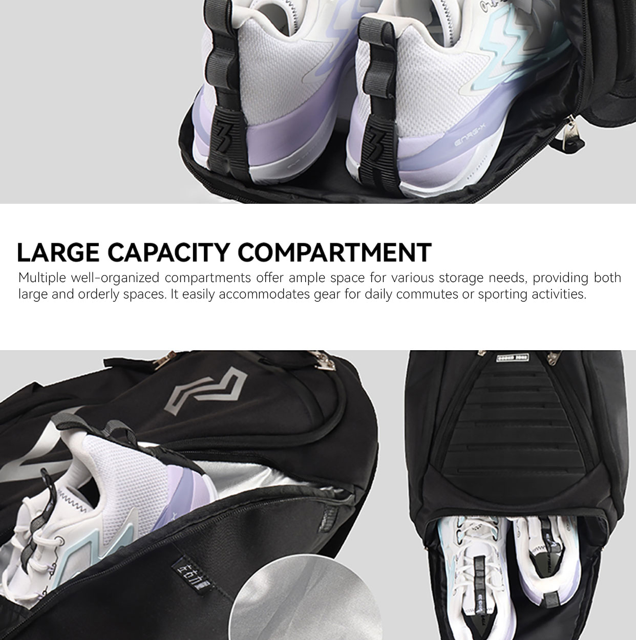 LEFIGHT CA-BE2109 Backpack Travel Large Capacity Dry Wet Separation ...