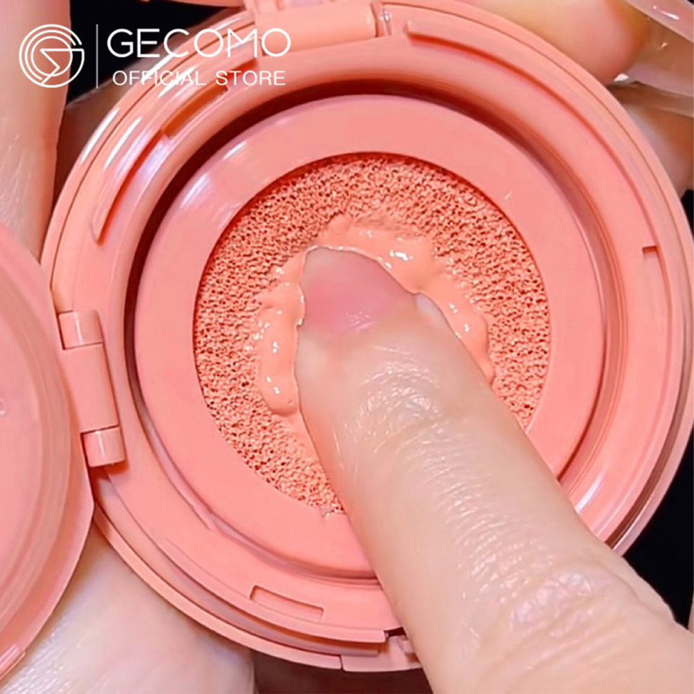 Gege Bear Cushion Blush Moisturizing Makeup with Mini Puff Blush ...