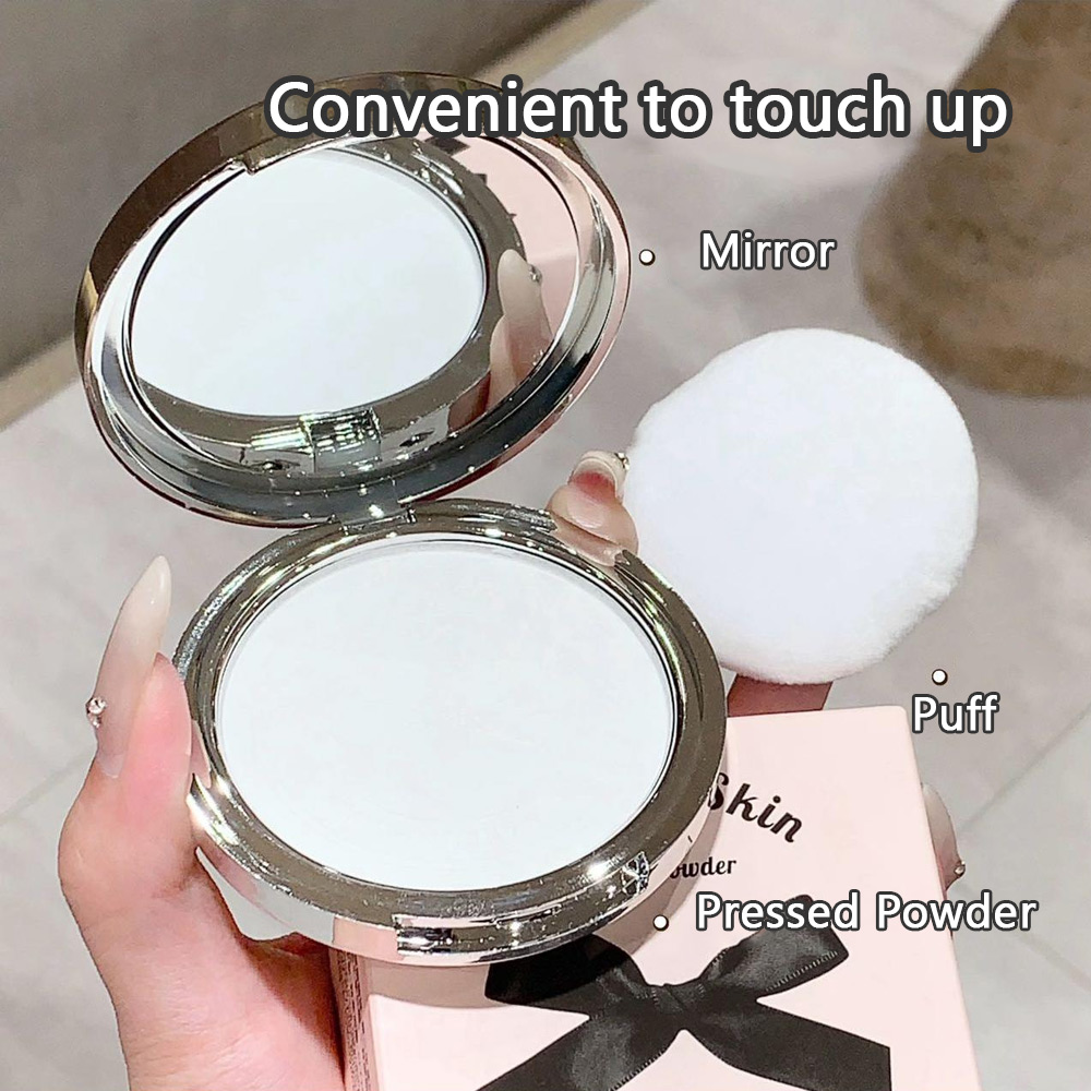 Kakashow Soft Mist Skin-Fitting Powder Covering&Oil Controlling Pressed ...