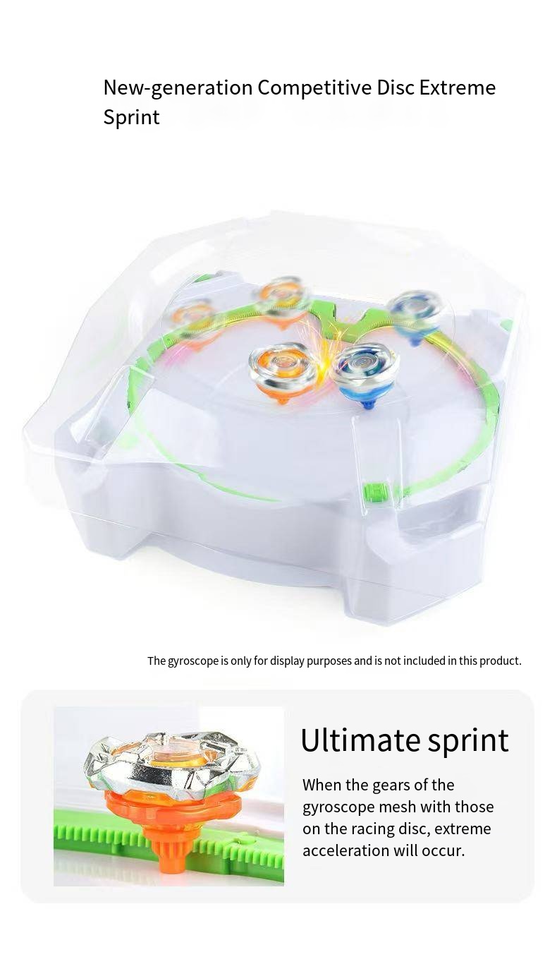Speedy Spin Battle Disc Gyro Toy with Explosive Impact Action | Shopee ...