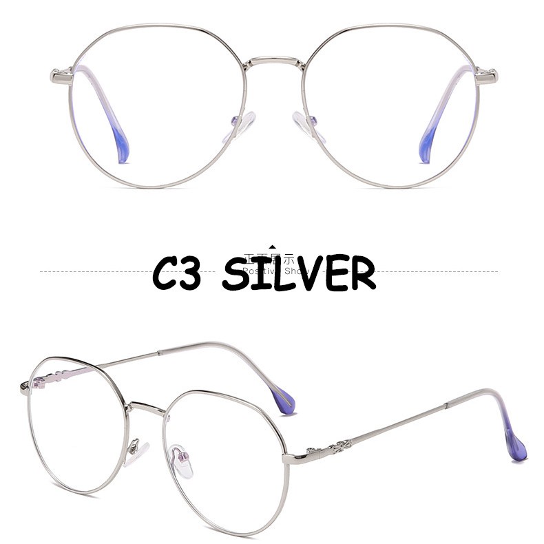 Anti Blue Light Blocking Glasses Clear Radiation Protection Replaceable ...