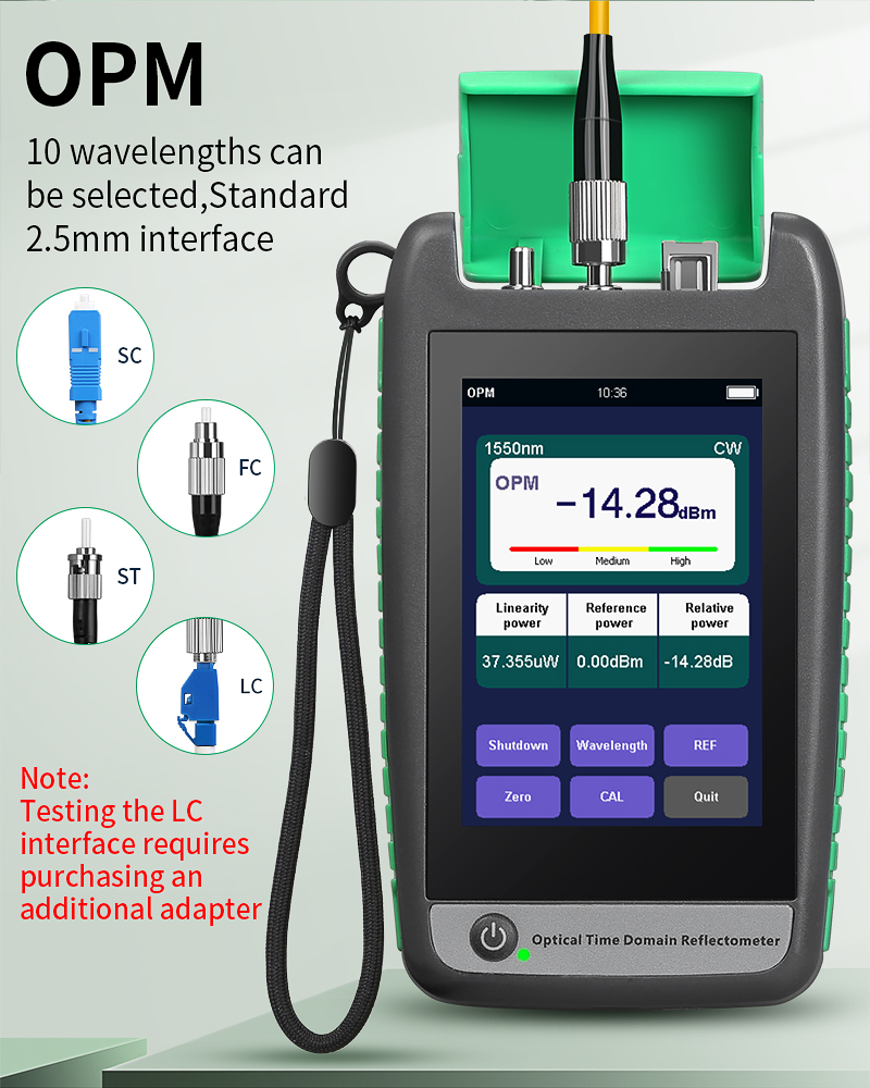 COMPTYCO AUA-18A/U OTDR optical time domain reflectometer 80KM OLS ...