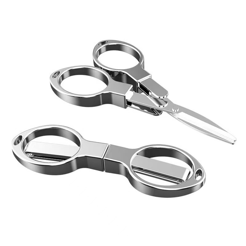 1pcs Folding Small Scissors Sub Line Main Line Scissors Fishing Line ...