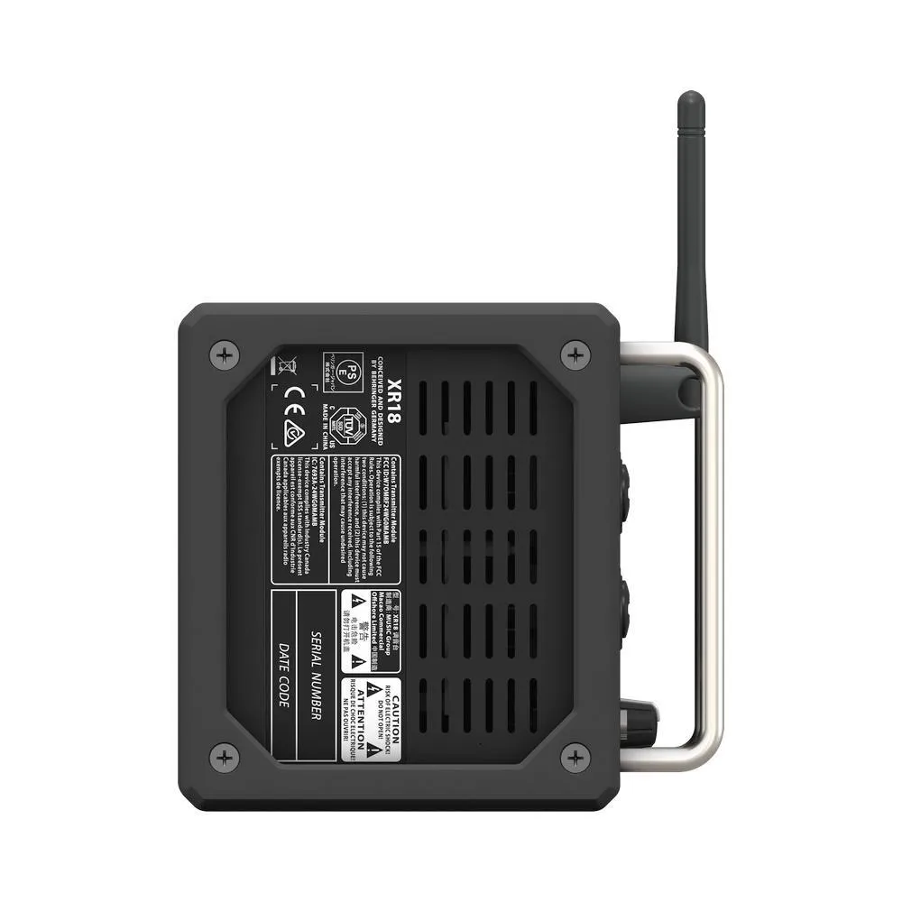 Behringer Air XR18 Rack Mount Professional Digital Mixer Built-in Wifi ...