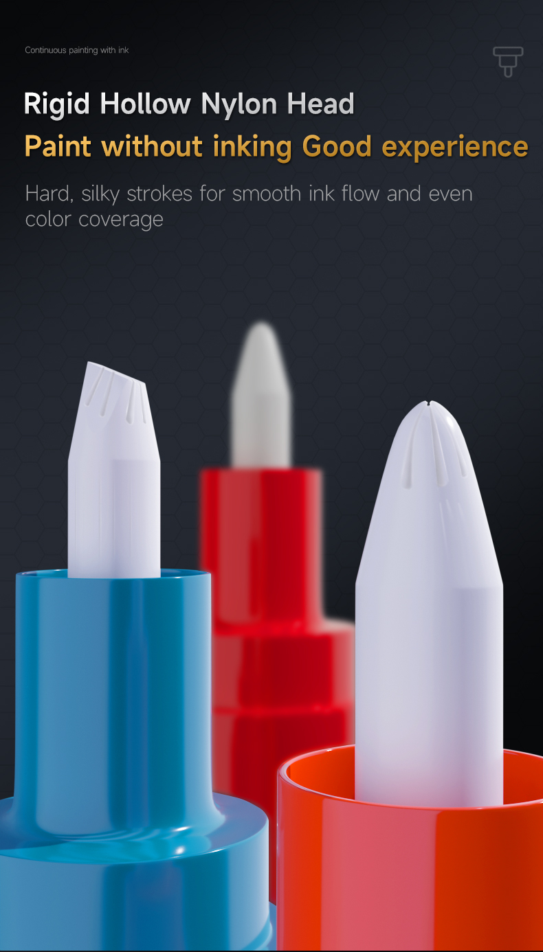 Stedi Double-Headed Metallic Marker Model Coloring Tool Self-Leveling ...