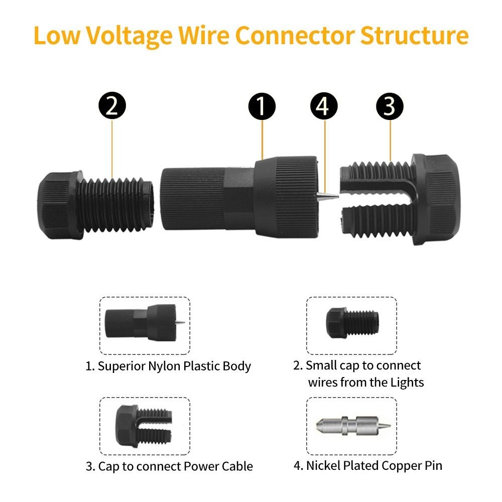 CORSAKI Fastlock Piercing Connector, Waterproof With Piercing Type ...