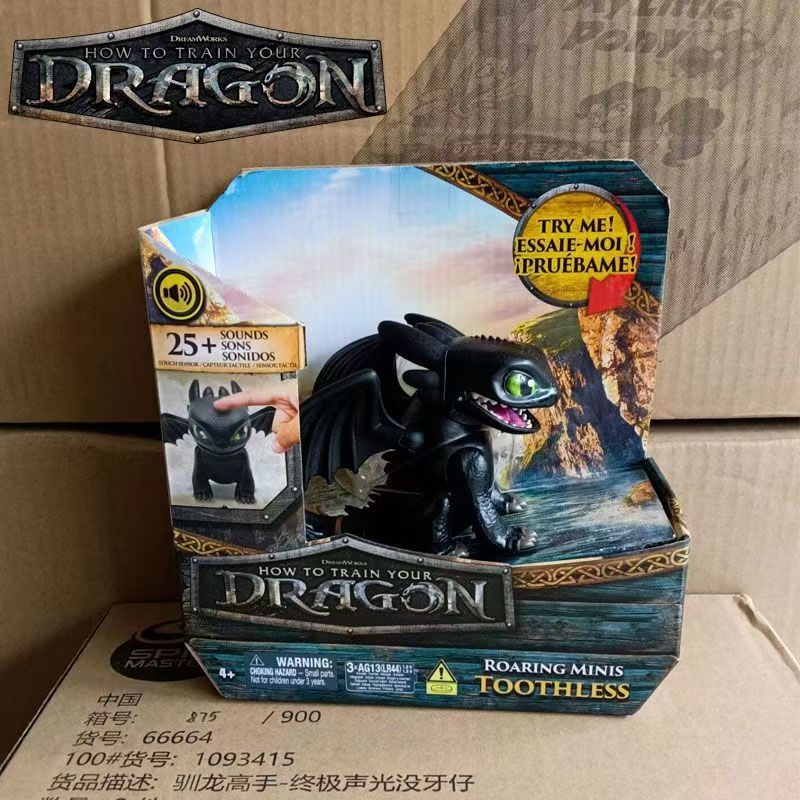 DreamWorks Dragons How to Train Your Dragon, Roaring Minis Toothless ...