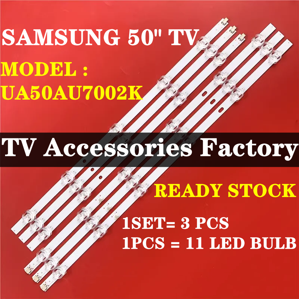 SAMSUNG UA50AU7002K UA50AU7002G 50" TV LED BACKLIGHT BARU READY STOCK ...