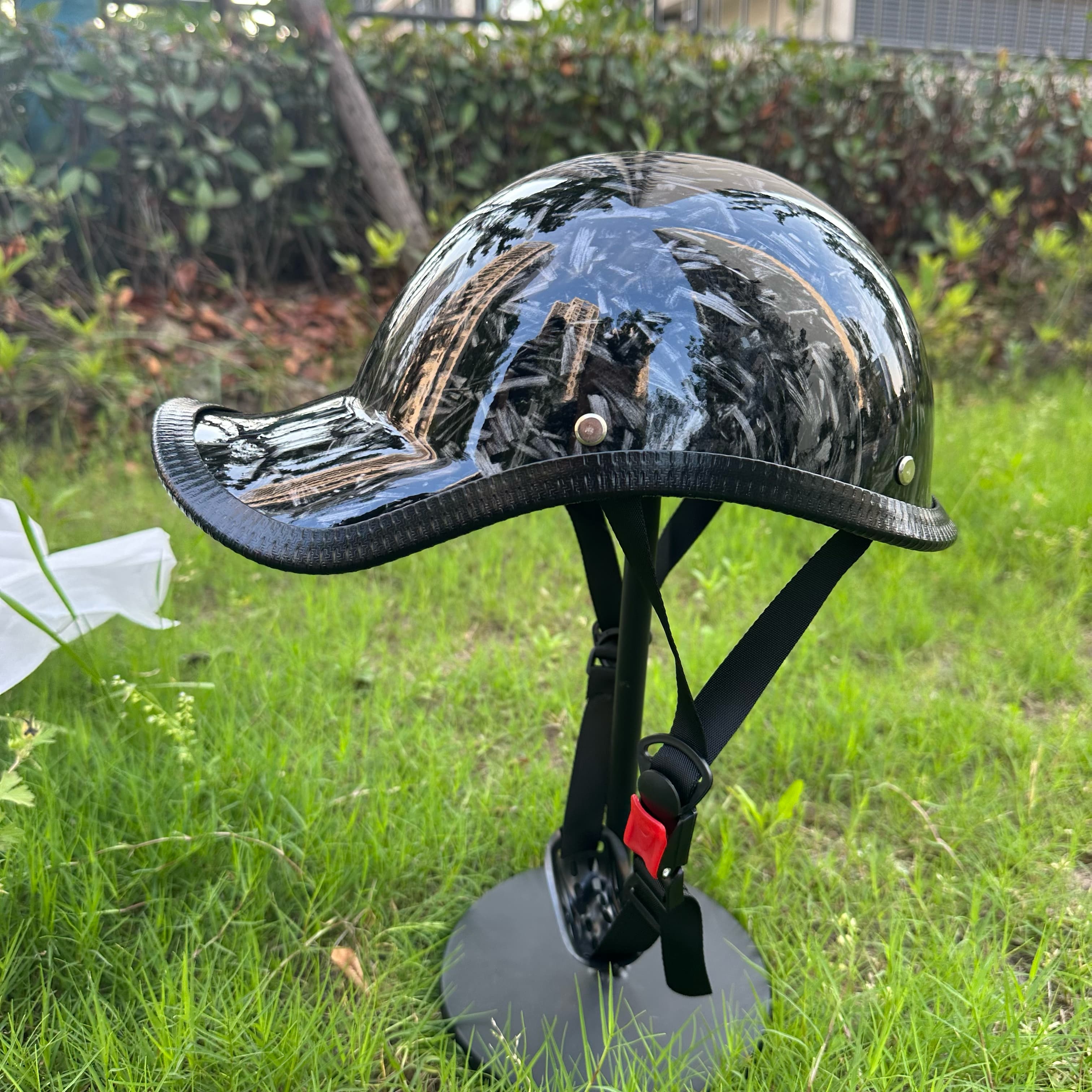 Knight Helmet Baseball helmet Retro Helmet Unisex Haley Half Helmet ...