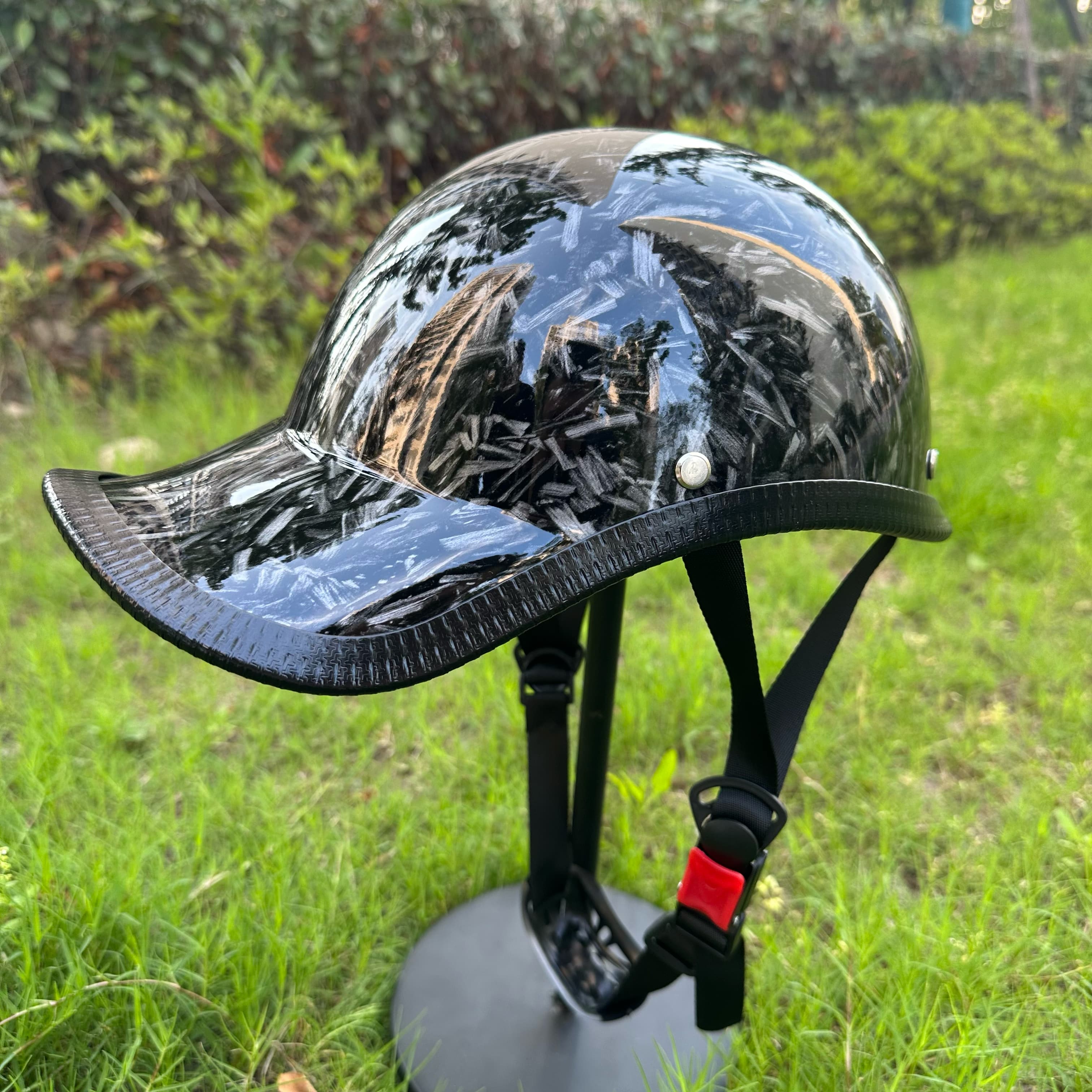 Knight Helmet Baseball helmet Retro Helmet Unisex Haley Half Helmet ...