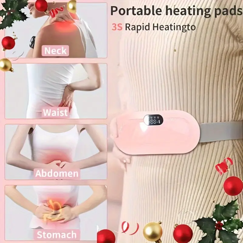 Electric Heating Waist Massage Belt Abdominal Menstrual Heating Pad ...