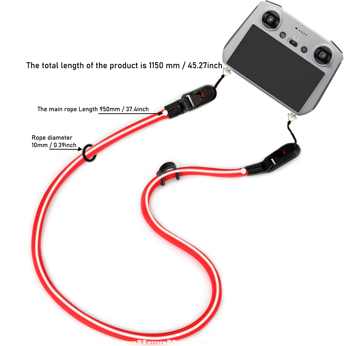 Quick Release Neck Strap Round Rope Remote Controller Lanyard for DJI ...