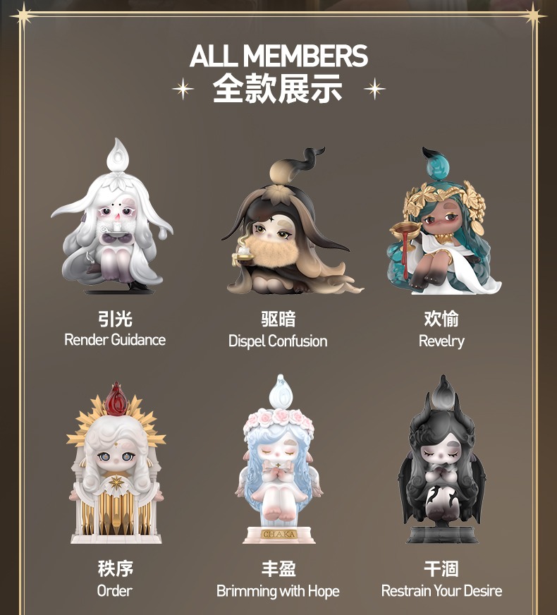 CHAKA Candle Whisper Series Figures Blind Box CHAKA | Shopee Philippines