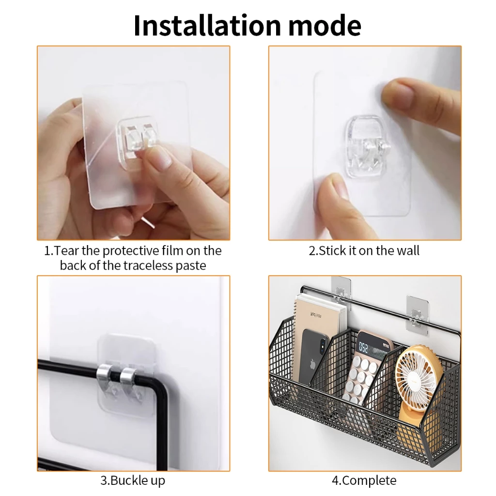 TIDY Kitchen Organizer Rack Wall Mounted Spice Storage Holder Fruit ...