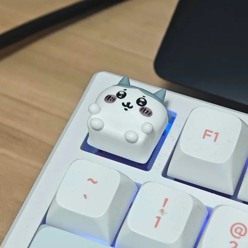 Chiikawa Hachiware Usagi Keycap Cherry R4 Profile PBT Five-side Dye ...