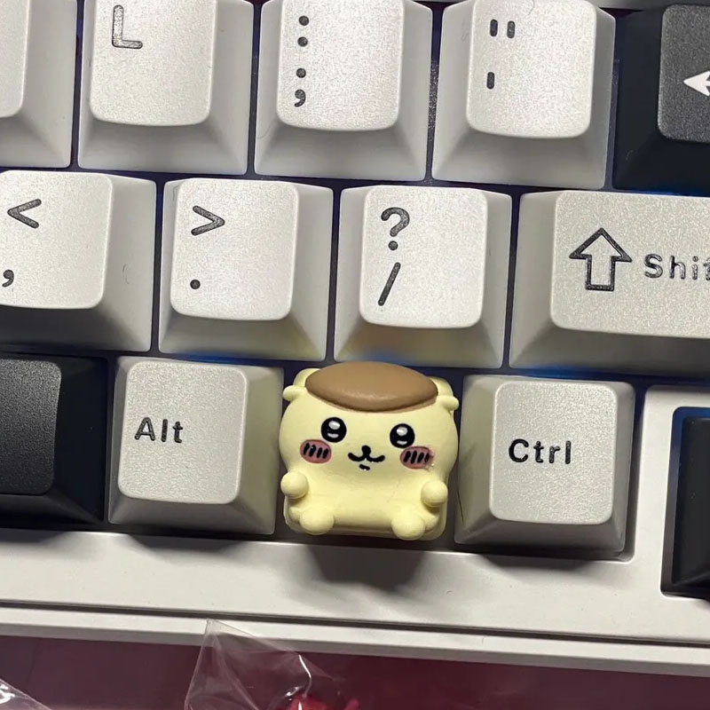 Usagi Hachiware Chiikawa Keycap Cherry R4 PBT Five-side Dye Sublimation ...