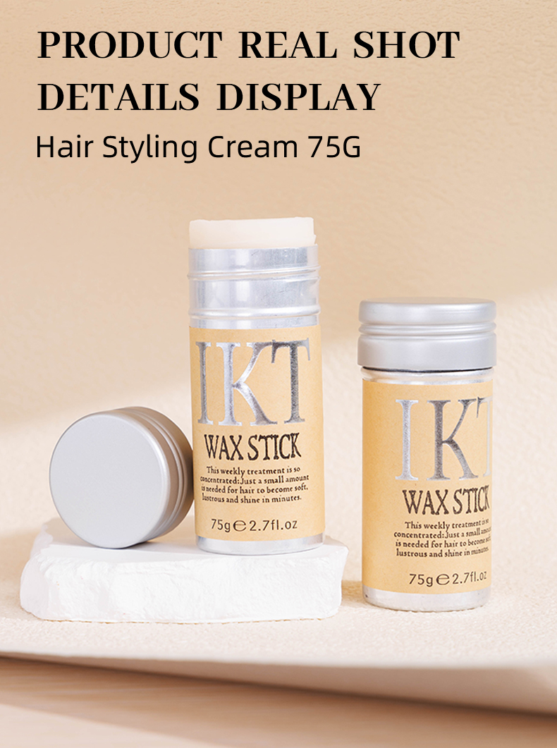 All-Texture Hair Styling Paste Women Hair Wax StickNon-greasy | Shopee ...