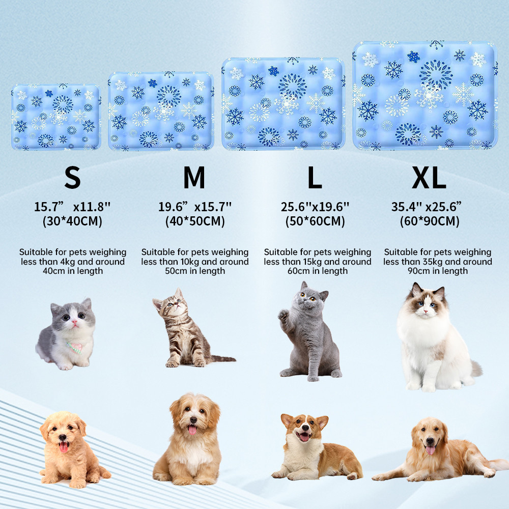 Dog Cooling Pad Dog Pad Fast Cooling Cat Ice Pad Anti-Chewing Extra ...
