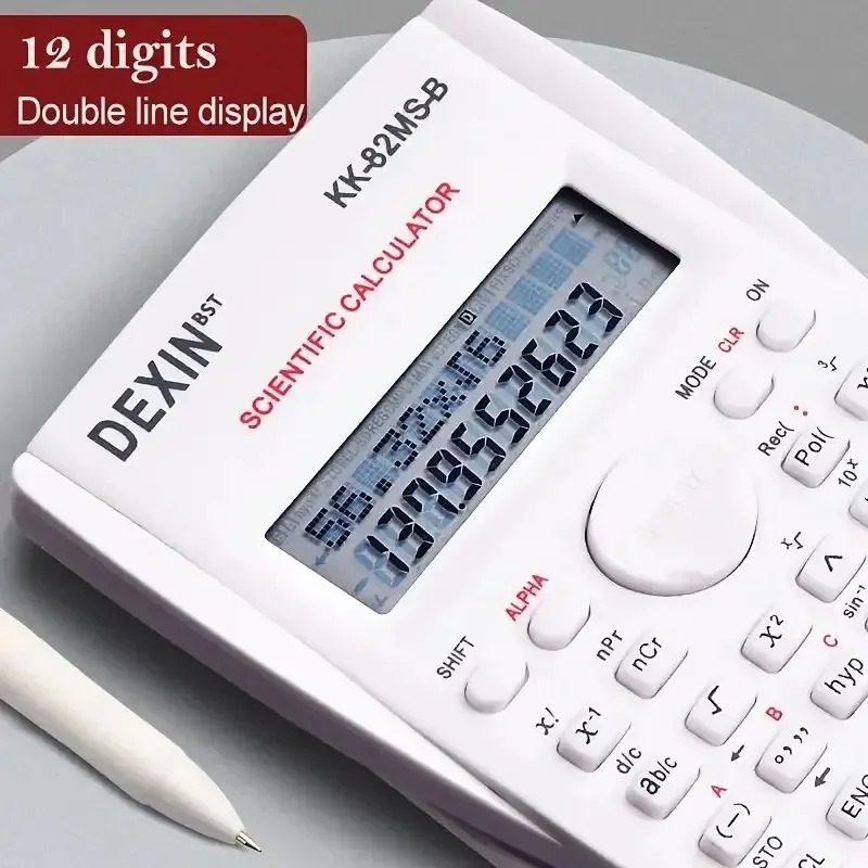 KK-82 MS-B Multifunctional Scientific Calculator 240 Functions Big ...
