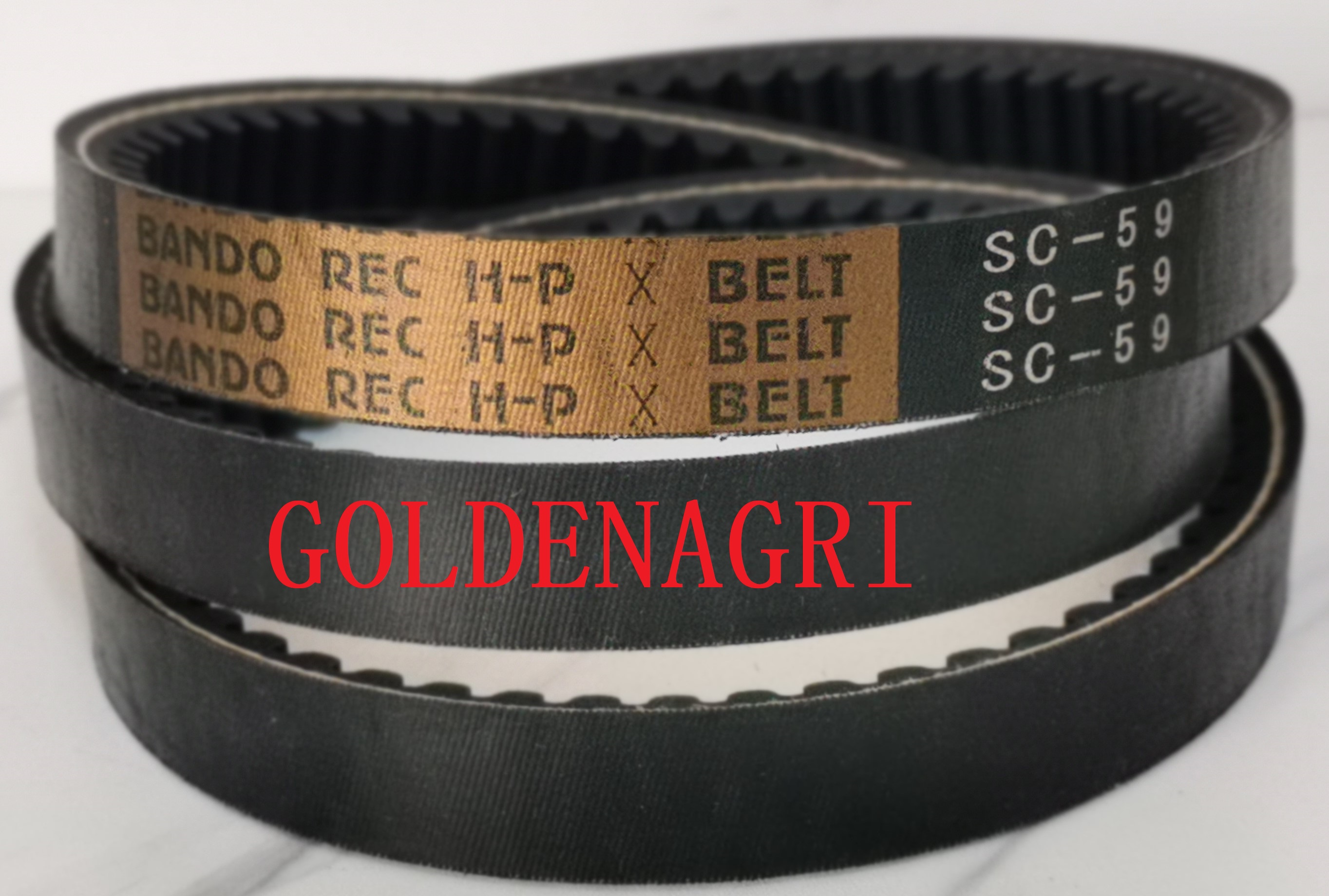 SC59 Bando belt 5T072-11420 (W9503-42001) for KUBOTA harvester Travel ...