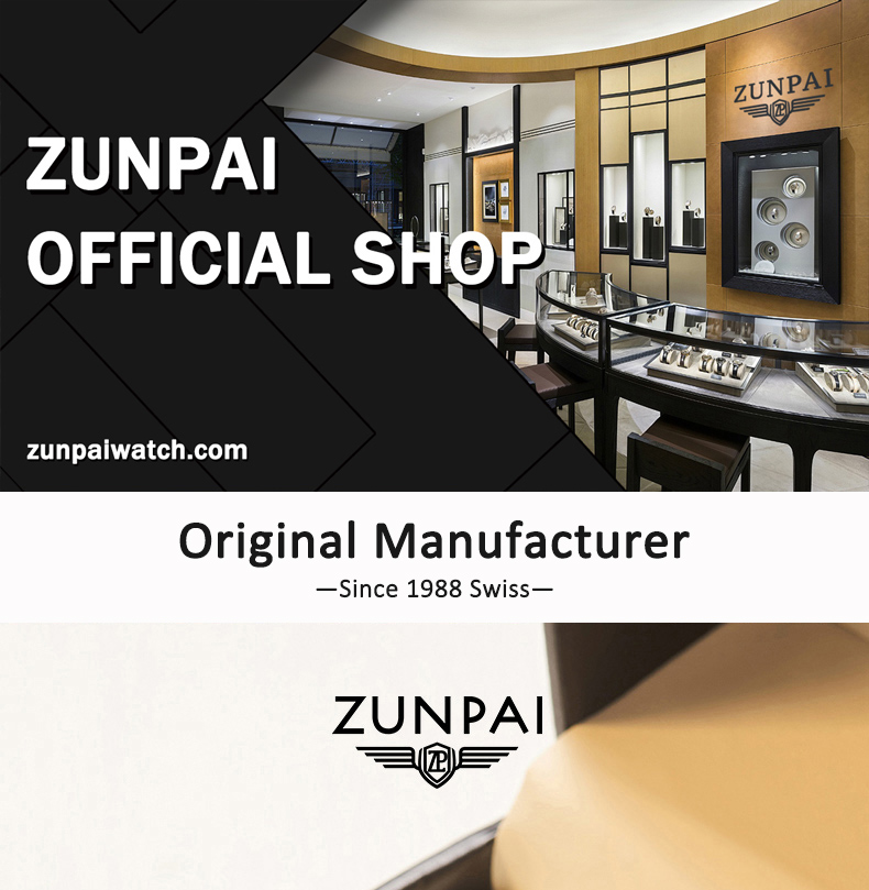 ZUNPAI Watch for Women Original Waterproof Stainless Steel Unisilver ...