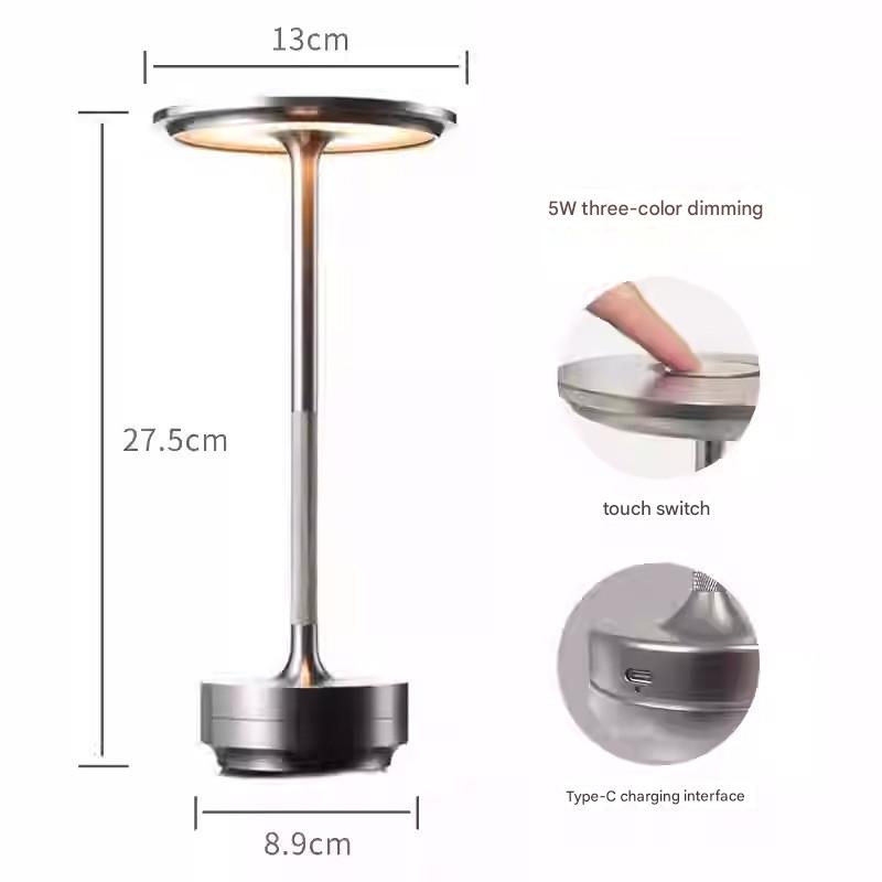 All-aluminum Industrial-style Led Table Lamp for Restaurants and Bars ...