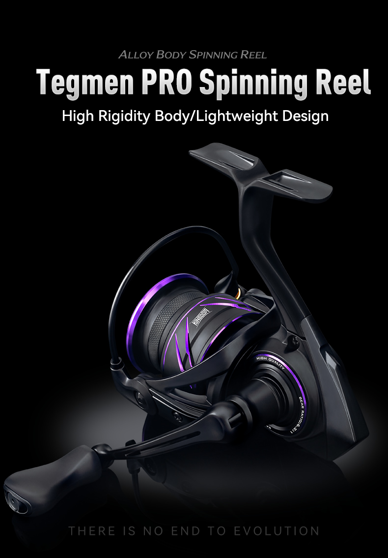 Kingdom TEGMEN PRO NEW Spinning Fishing Reel C2500S C2500SHG 2500SHG ...