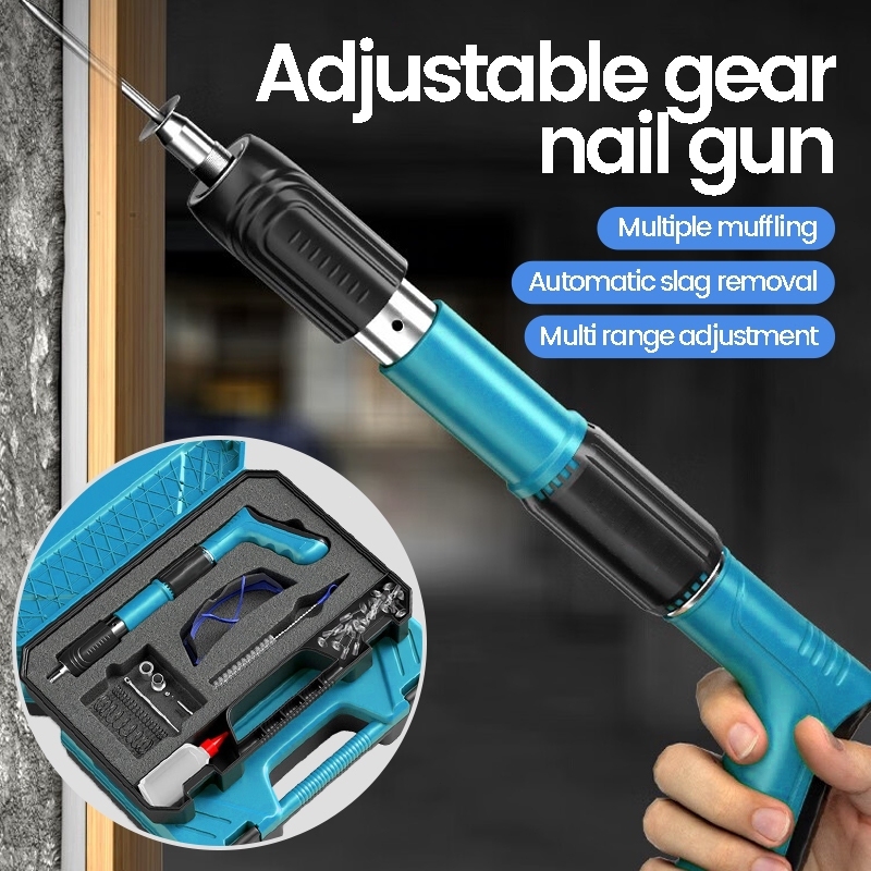 Nail gun nail gunner heavy duty neil gun rivet bullet cordless steel ...