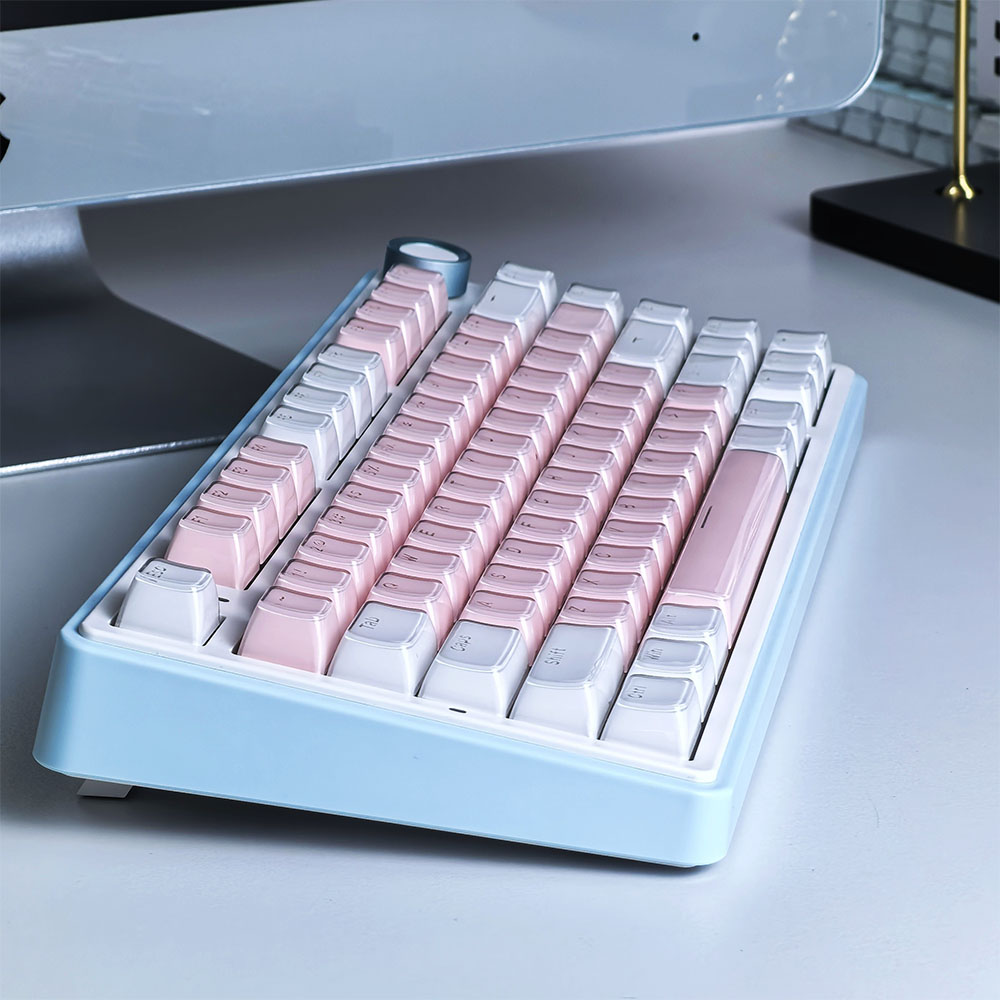 Double-colored Jelly Crystal Translucent Keycap PC Two-color Injection ...