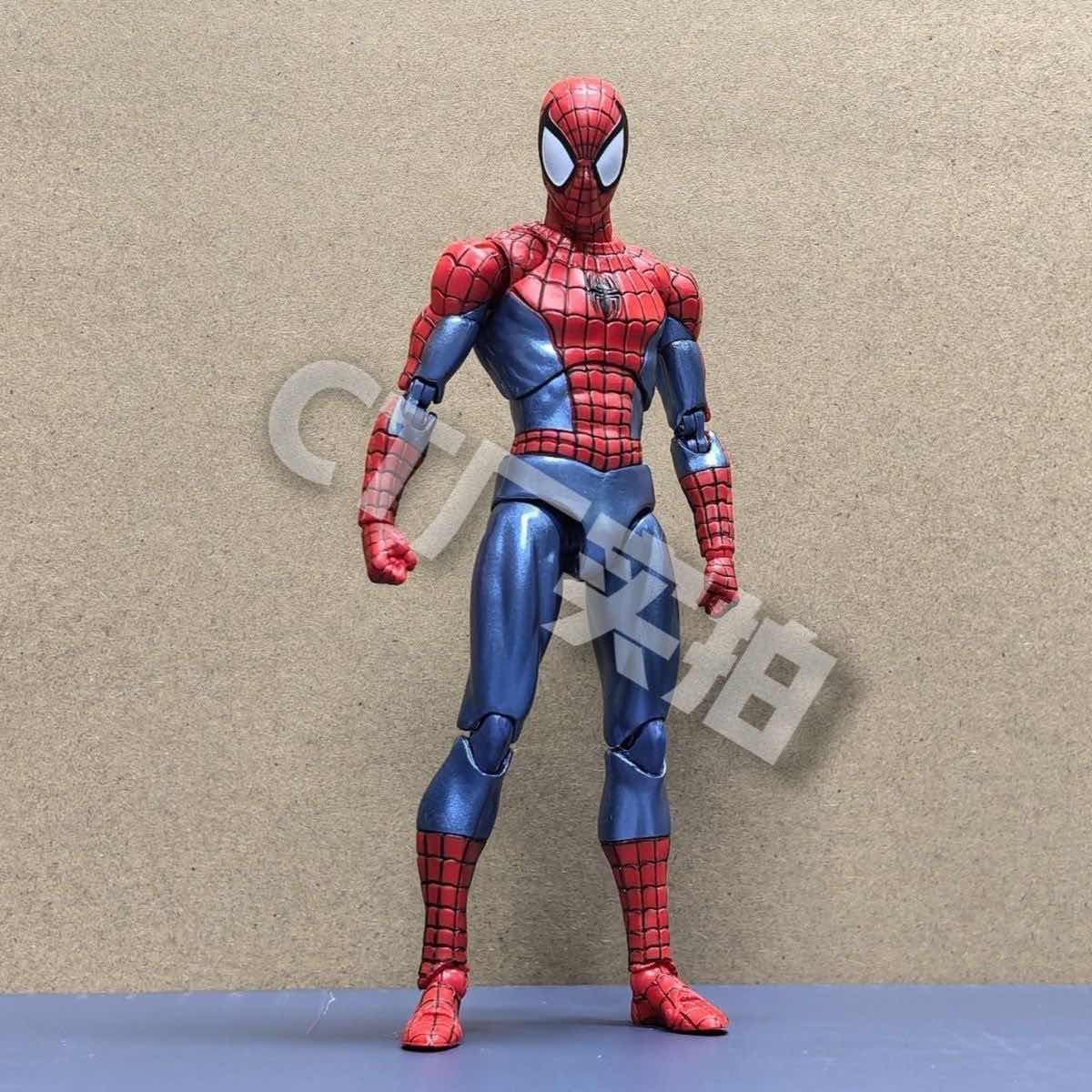 Ct Toys Spiderman Action Figure Mafex 075 The Anazing Spider-Man Comic ...