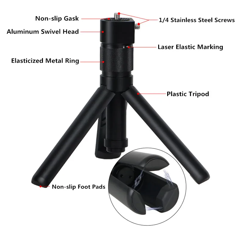 Extended Edition Selfie Stick Scalable Monopod for Insta 360 X5/ X4/X3 ...