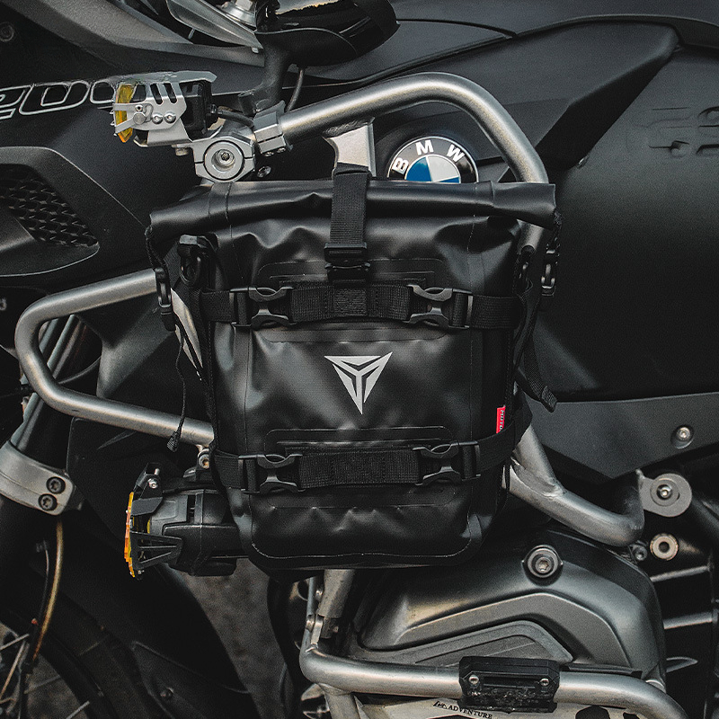 1PC Motorcycle saddlebag riding backpack side bag large capacity ...