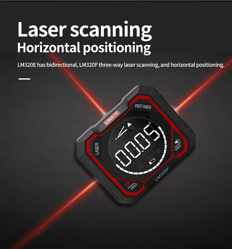 UNI-T Digital Angle Meter LM320A LM320B LM320D LM320E LM320F ...