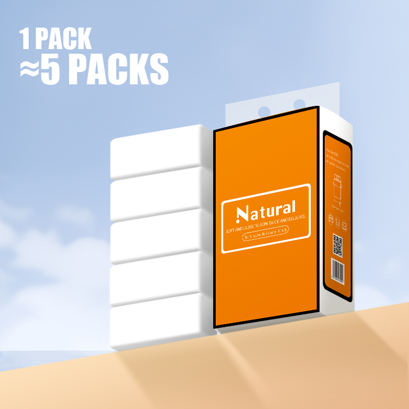 【6packs 7680 sheets】 【5packs 6400 sheets】 Pack Of Wall-Mounted Tissue ...