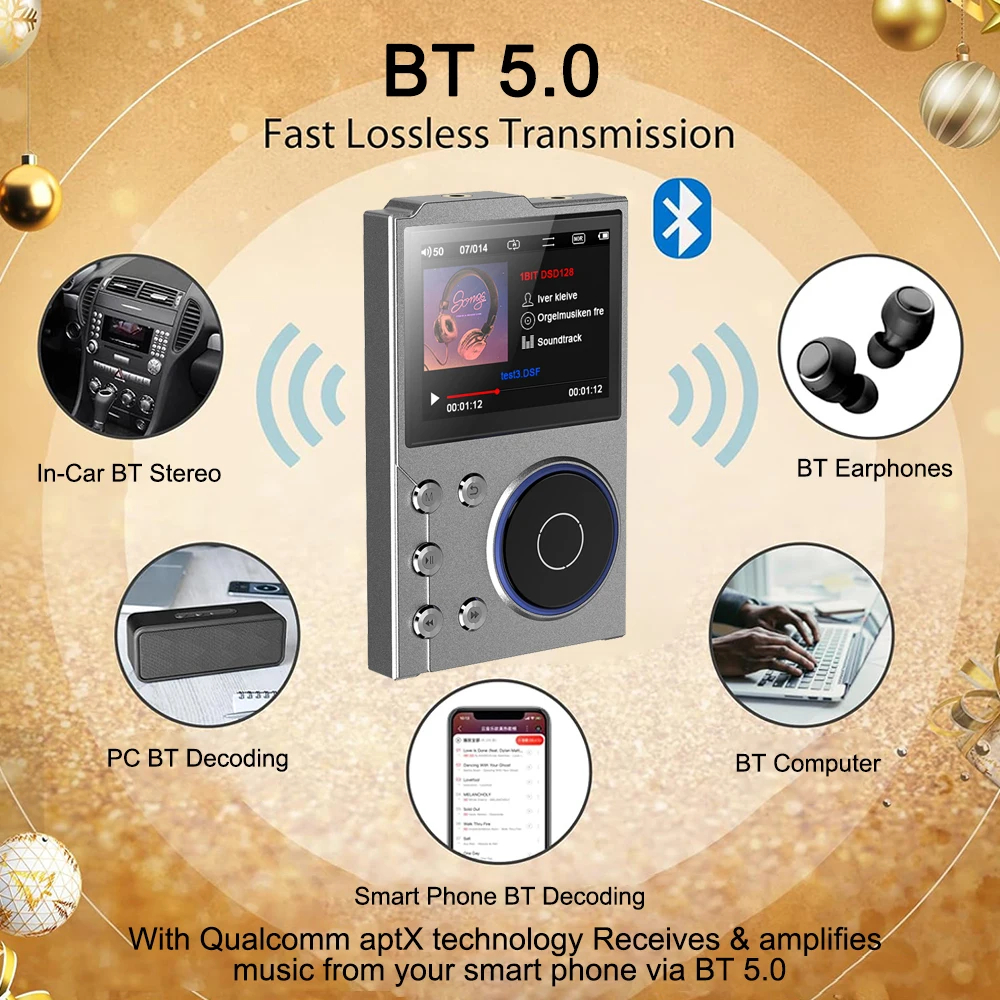 XINGCHEN The MP3 player is a lossless DSD high-definition portable high ...