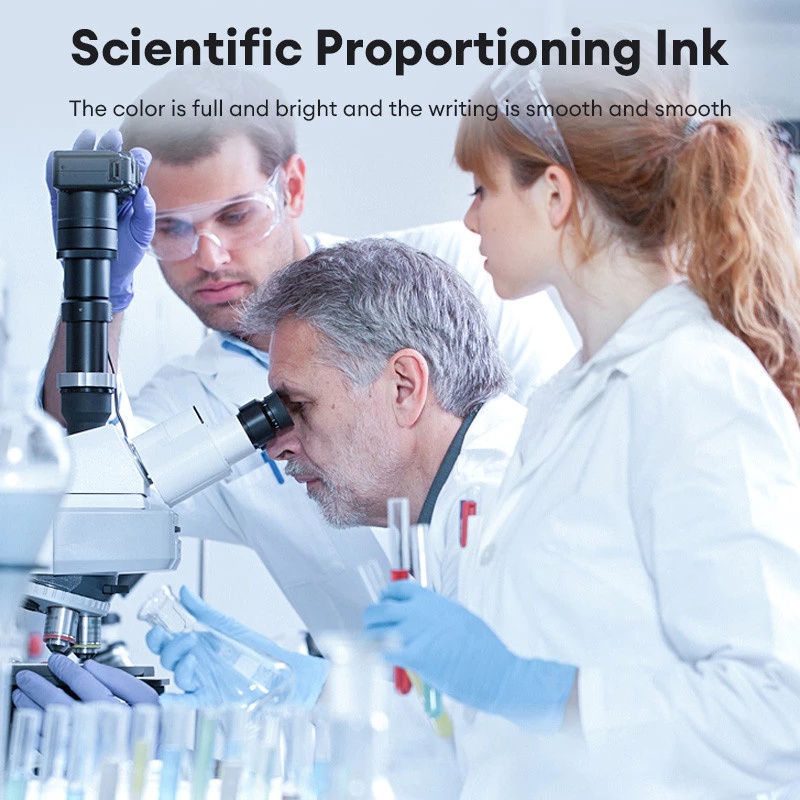 Deli 12Colors Press Gel Pen 0.5mm Bullet Ballpen Writing Pen For School ...