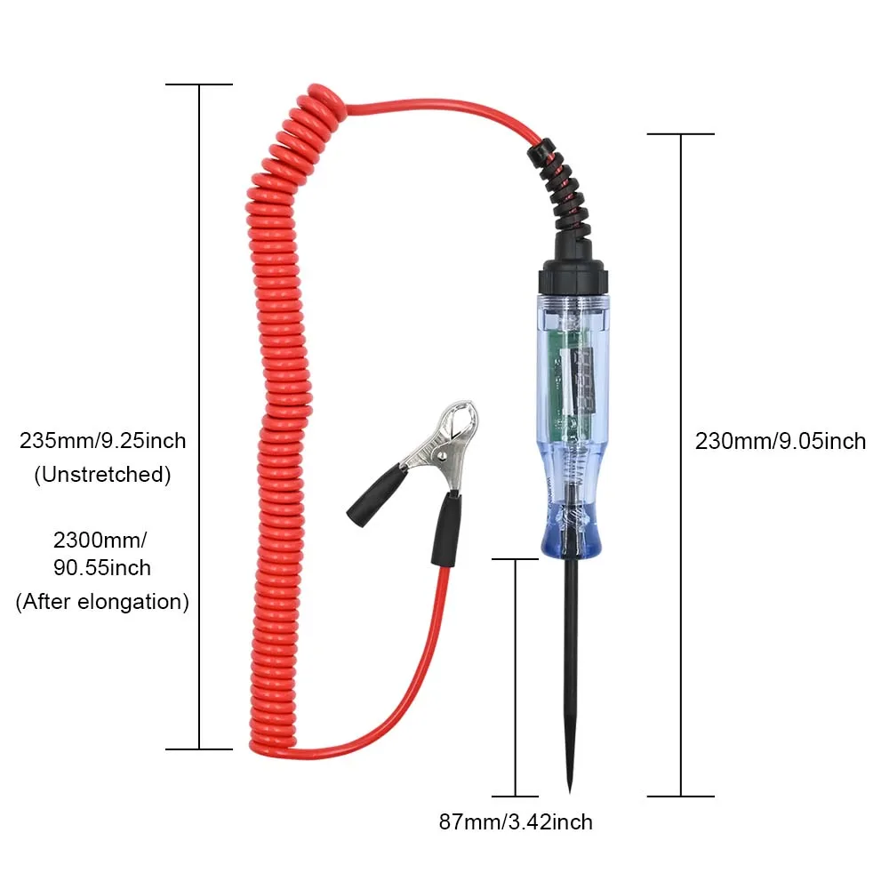 Automotive Truck Voltage Circuit Tester 3V-48V Electrical Diagnostic ...