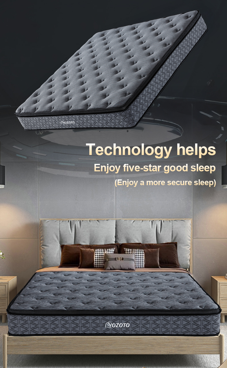 YOZOTO 10.5inch Thickness memory foam spring mattress Single/Twin ...