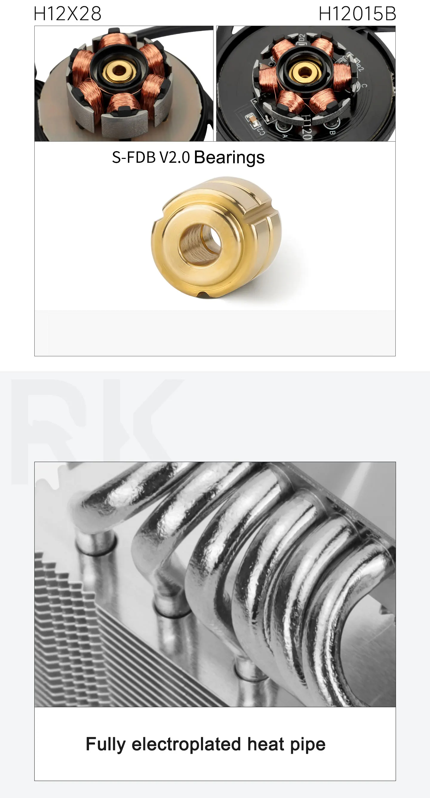 Thermalright Royal Knight 120 SE CPU Air Cooler 6 Heat Pipes PC Cooling Dual Towers Dual Fan for ...