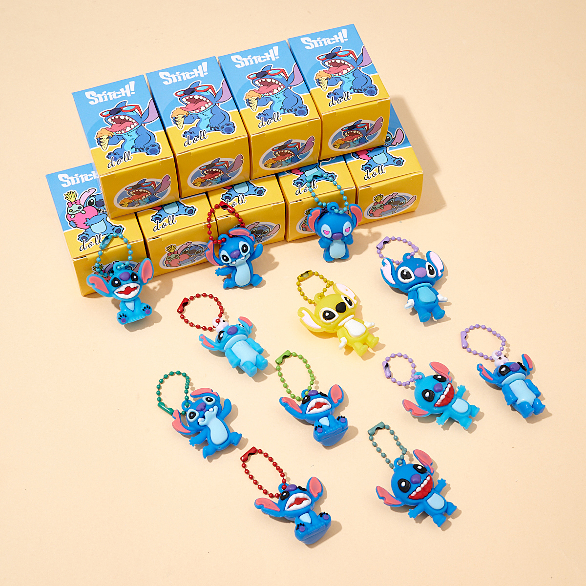 Stitch keychain blind box Disney stitch items anime mystery box bag ...