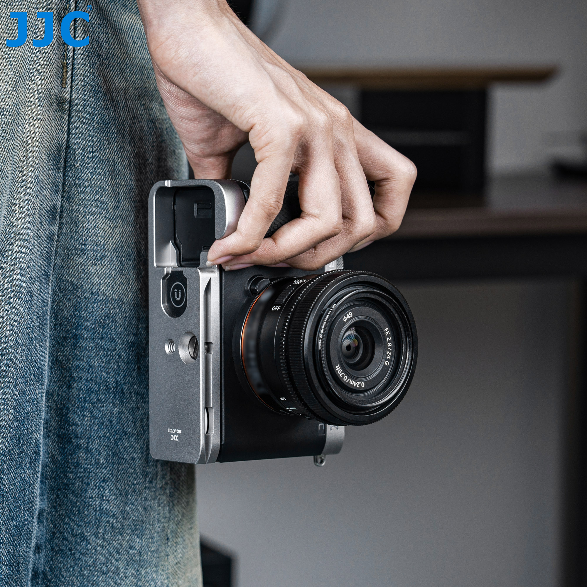 JJC Extension Grip Sony a7CII a7CR a7C II R a7C2 Camera Hand Grip Arca ...