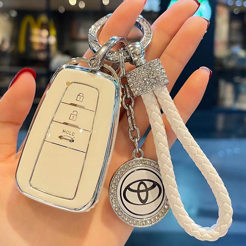 Toyota white key cover suitable for Toyota corolla altis/crolla cross ...