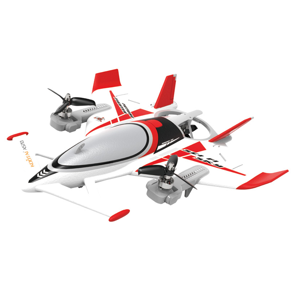 KOOTAI HOBBY FUN A570 RC Airplane 8-Channel Glider 3-axis Vector ...