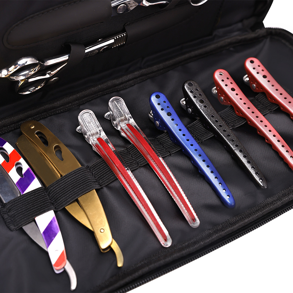 Large Capacity Hairdressing Kit Hairdresser Barber Scissor Bag Handheld ...
