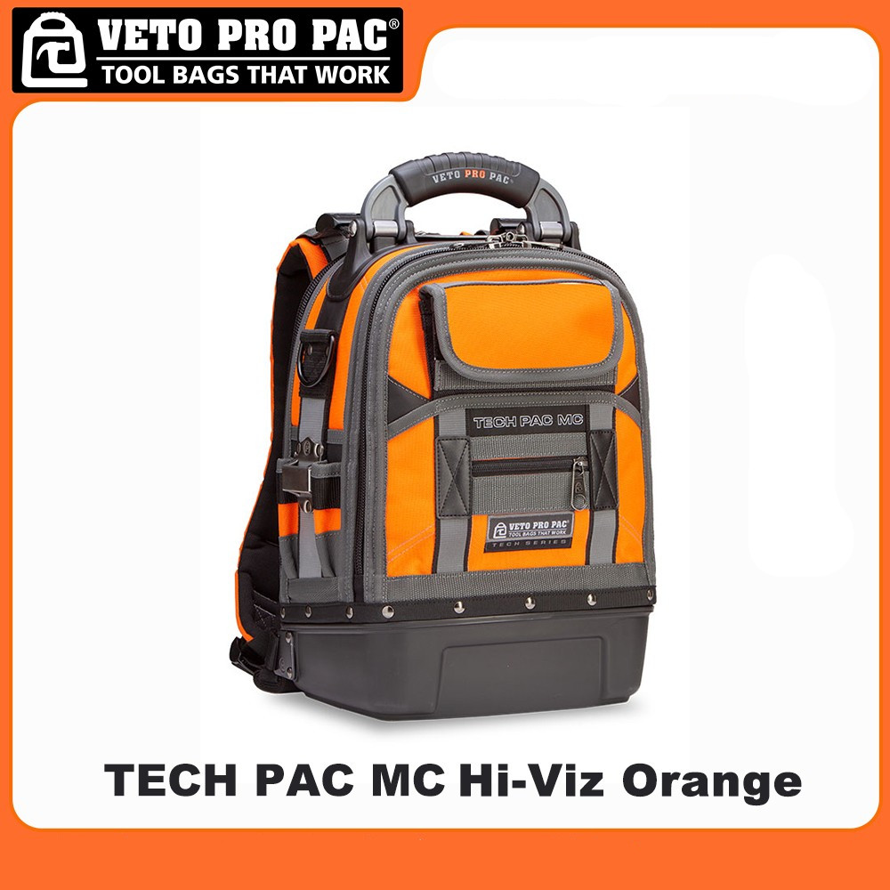 VETO PRO PAC TECH PAC MC Series Toolkit (Orange) High-End Toolkit ...