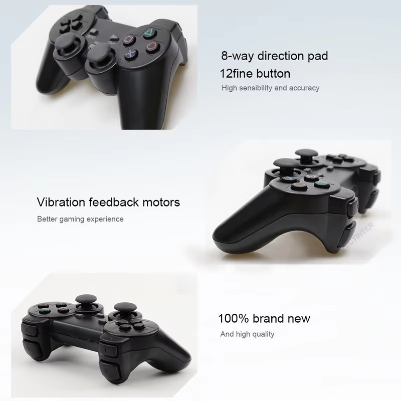 Wireless Joystick Controller for PC PS2 Console, Vibration Shock, USB ...