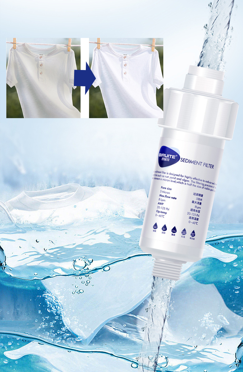 water filter purifier pre-filter rust removal for washing machine ...