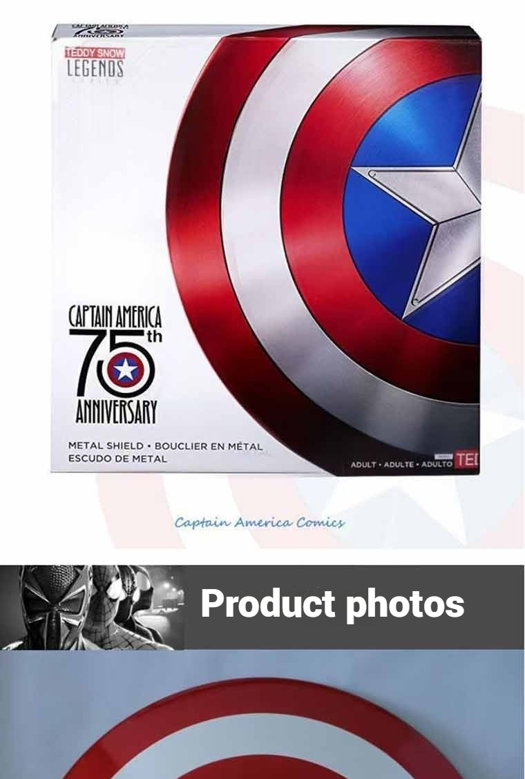 CAPTIN America TH Captain America s Shield Marvel Merchandise 75th ...