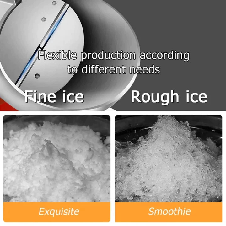 COCOCUBBY Ice Crusher Machine Electric Ice Smashing Machine Ice Crasher ...